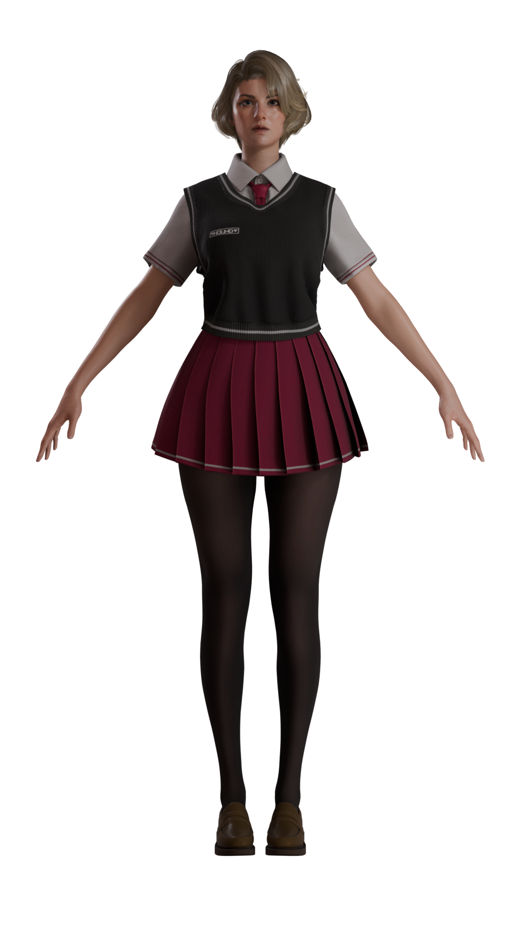 Ines Summer Uniform - (The First Descendant) by budiasa on DeviantArt