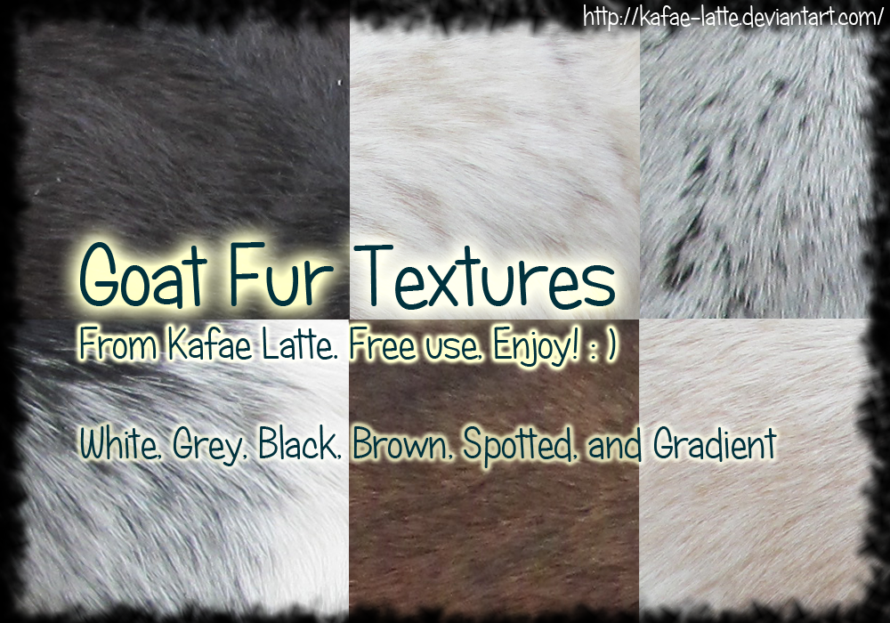 Goat Fur Texture Pack by Kafae-Latte on DeviantArt