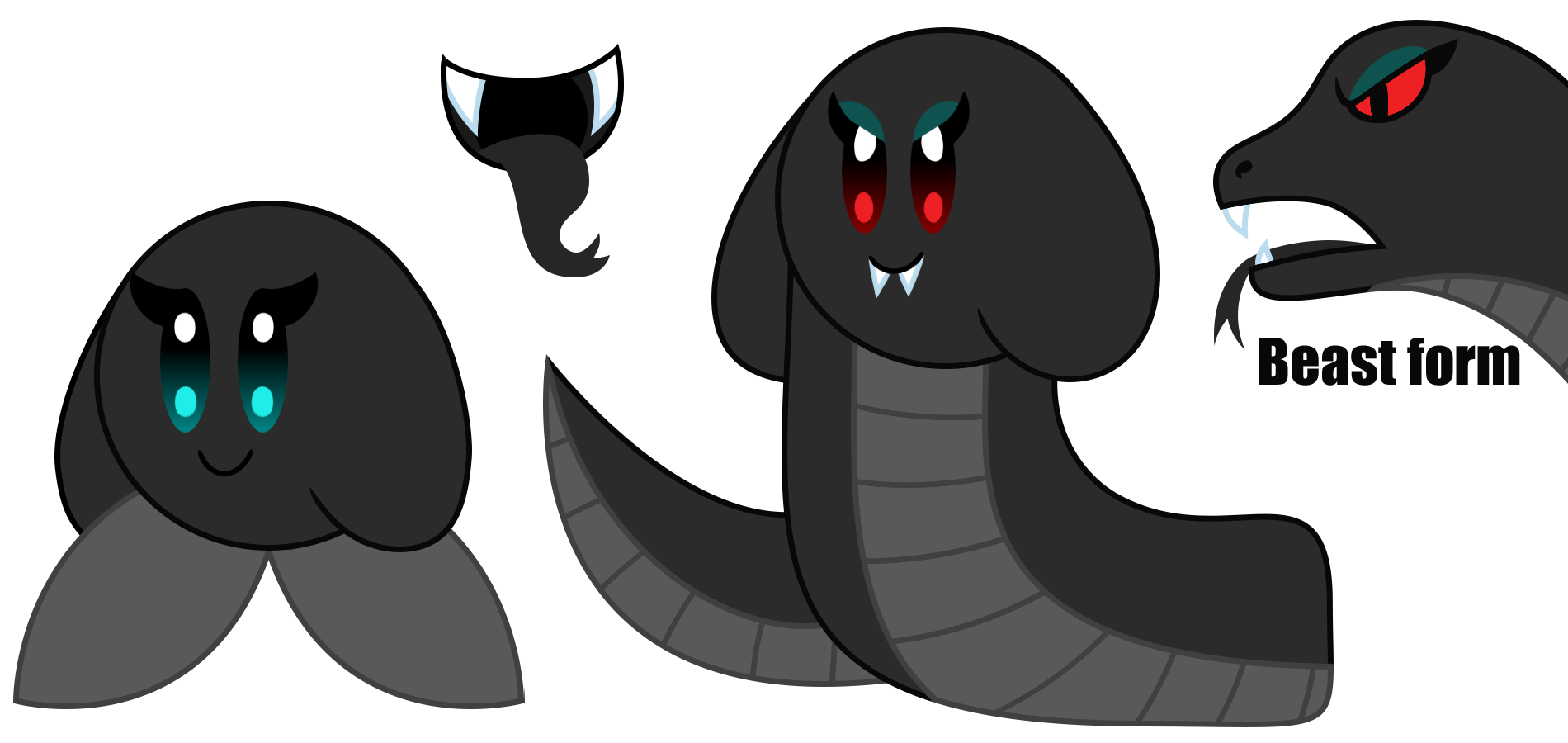 [Kirby OC] Nora the Puffball Lamia Queen by Eclipse-Knight15 on DeviantArt