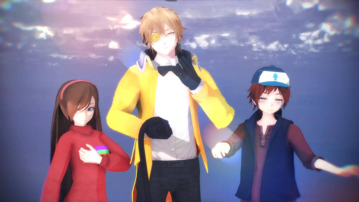 [Gravity Falls MMD] Make a deal? by kanbara-naiki on DeviantArt