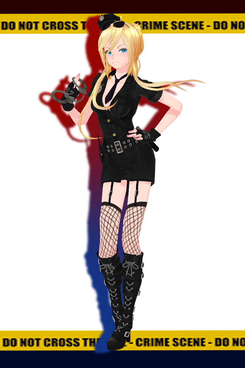 TDA Police Lily MODEL DL by kanbara-naiki on DeviantArt
