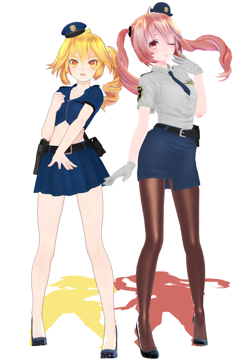 TDA Police TETO Neru Chan by kanbara-naiki on DeviantArt