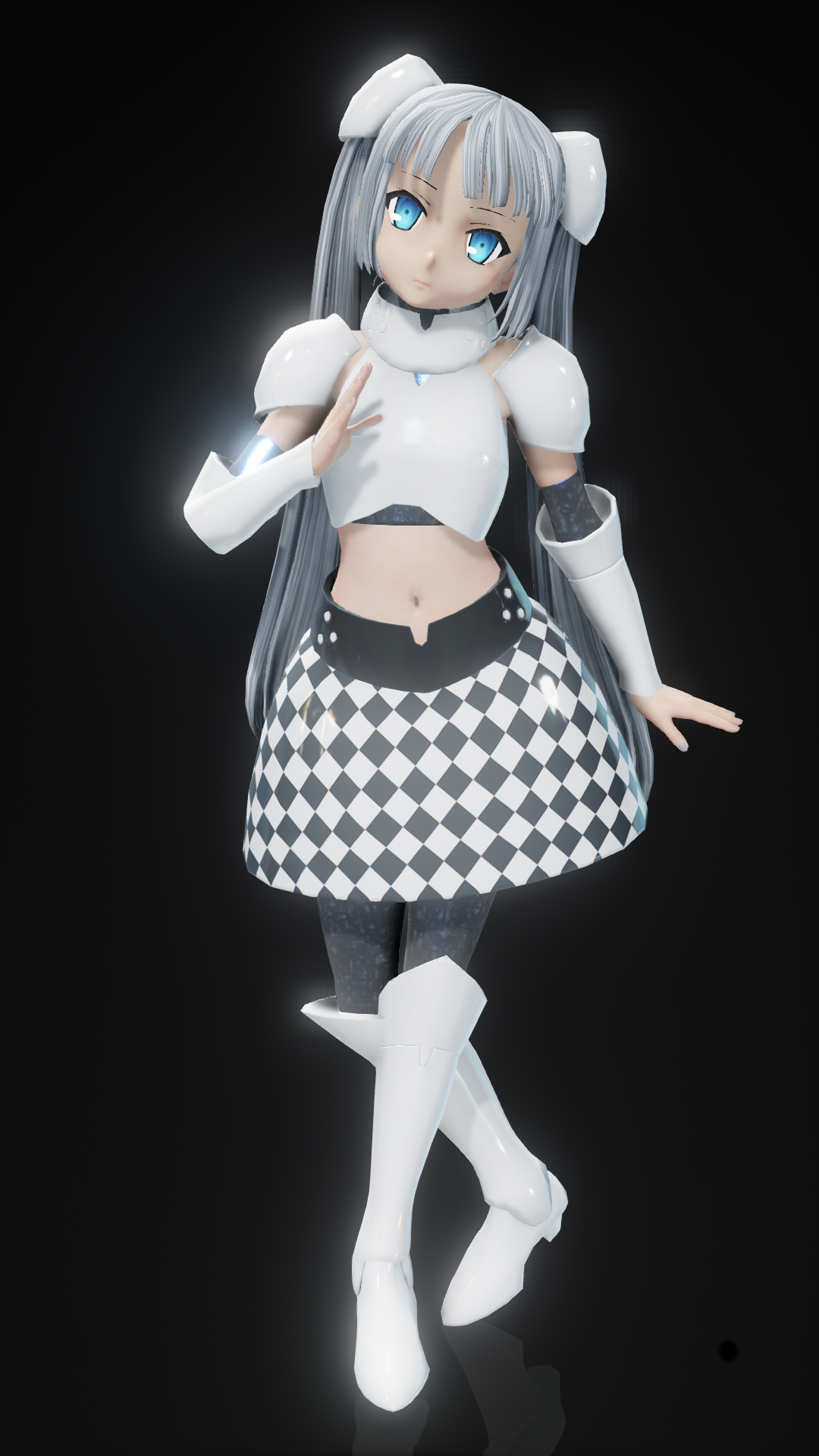 Mmd Miss Monochrome Download By Kanbara Naiki On Deviantart