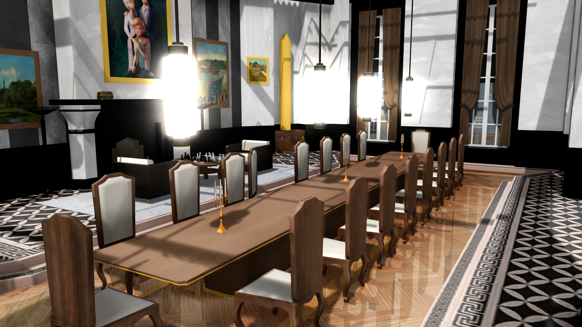 MMD MLB Adrien House Living Room Download by kanbara-naiki on DeviantArt