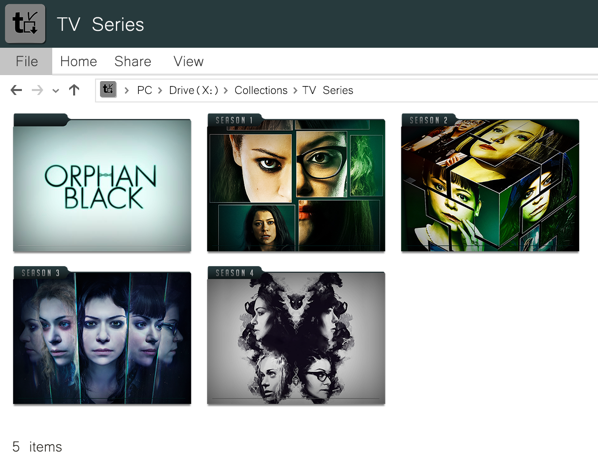 Orphan Black Folder Icons by SnOwBaMboO on DeviantArt