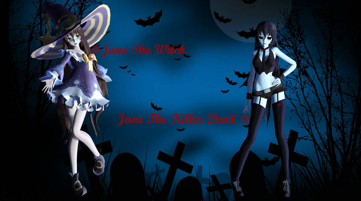 MMD Jane The killer Devil /Jane witch [Closed DL] by Blackrabbit1234 on ...