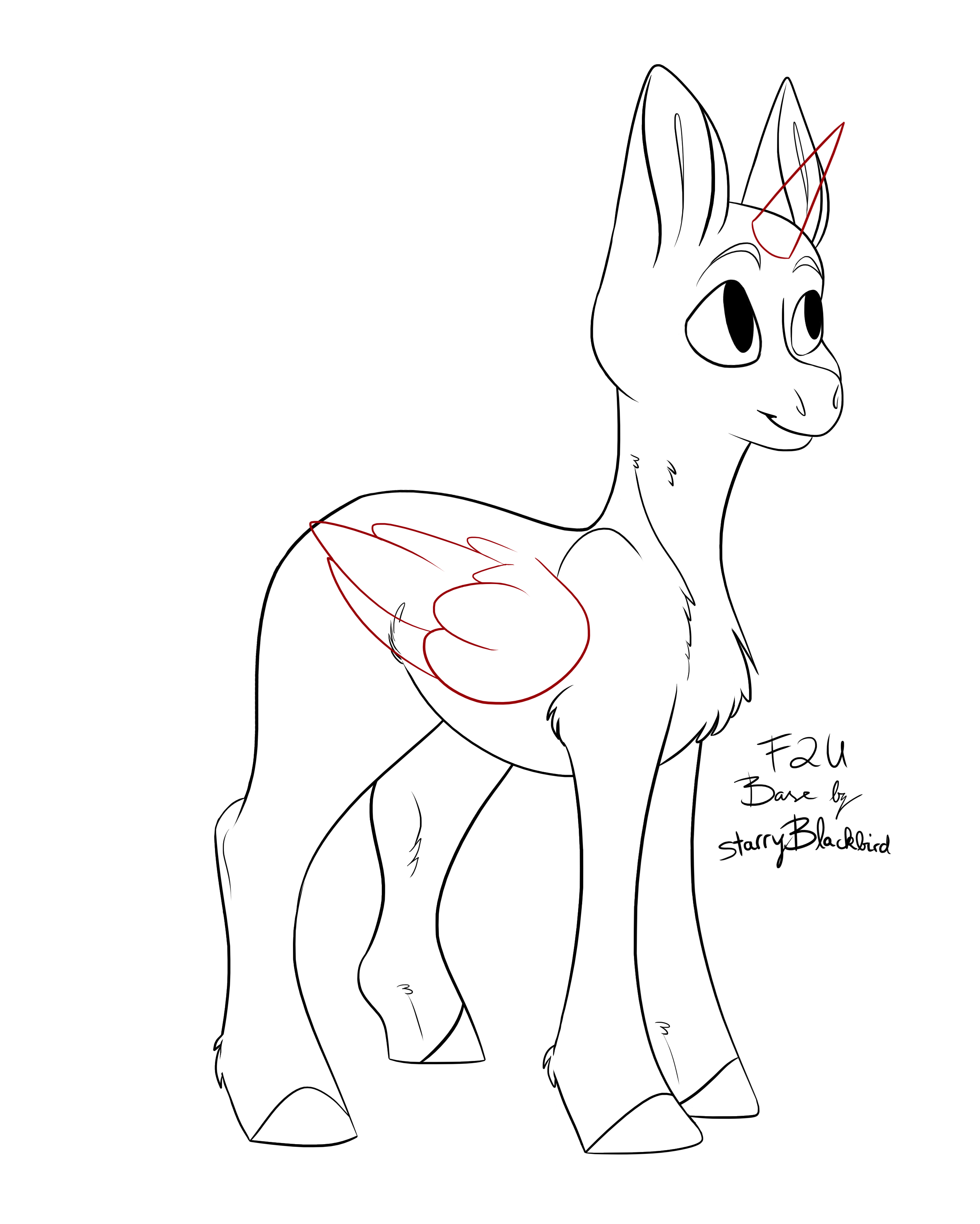 F2U MLP Base! by mythic-dreams on DeviantArt