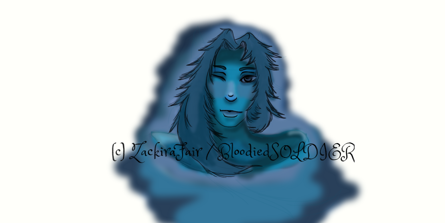 Sassy Blue by ZackiraFair on DeviantArt