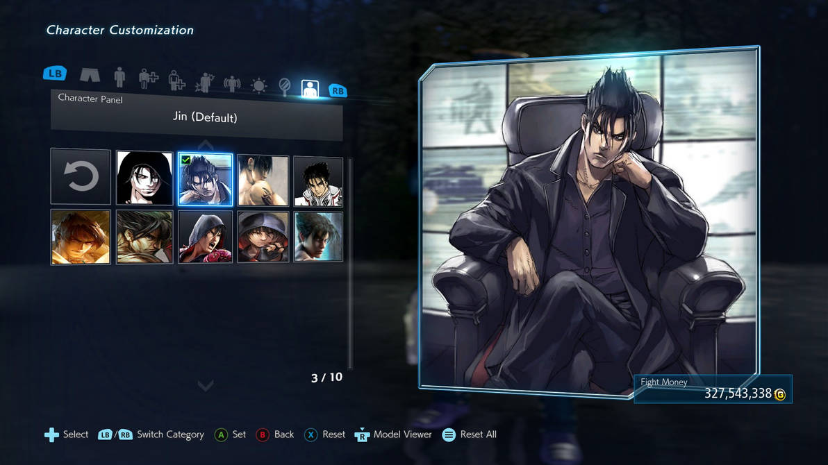 Custom Renders for Jin by tkZinno on DeviantArt