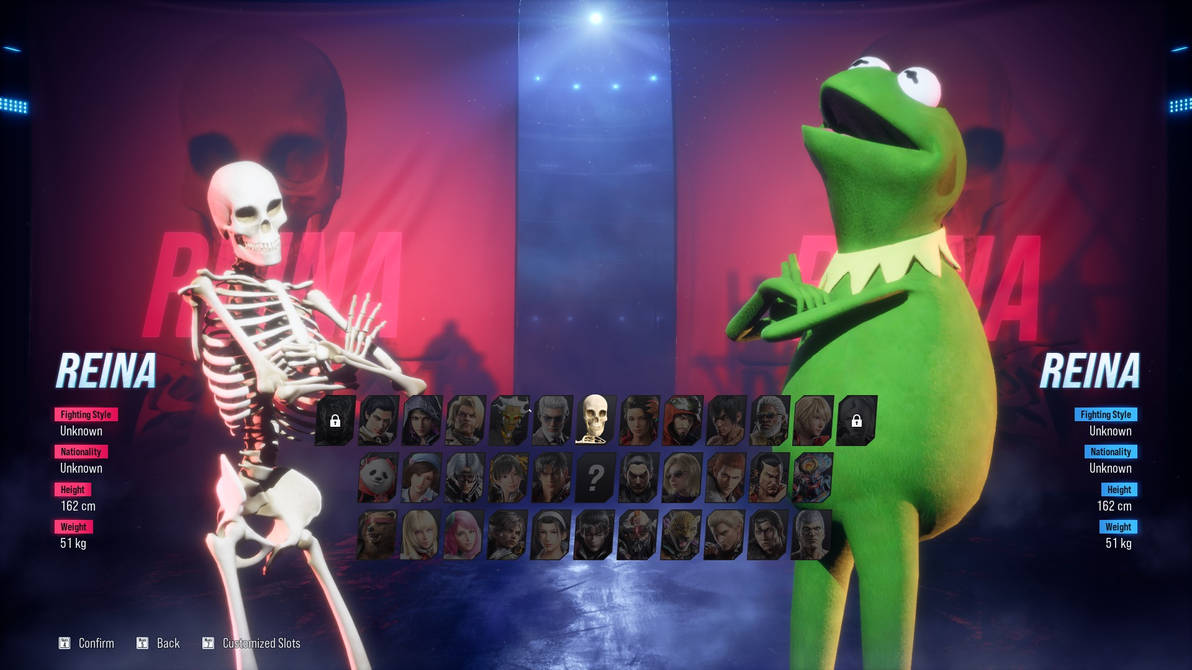 Skeleton and Kermit Reina by stoner037 on DeviantArt