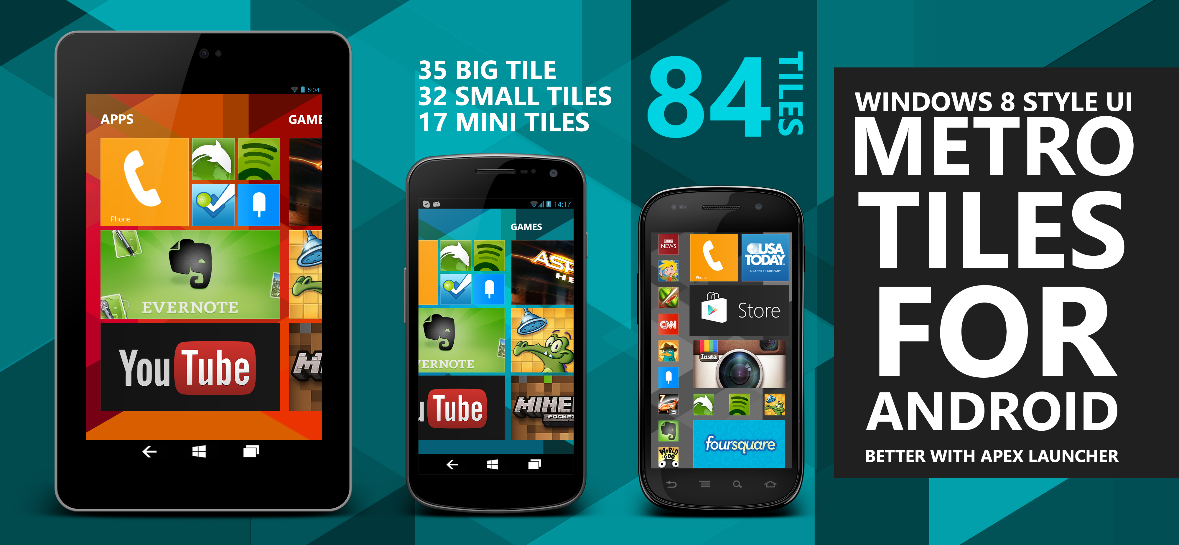 Metro Tiles for Android by MetroUI on DeviantArt