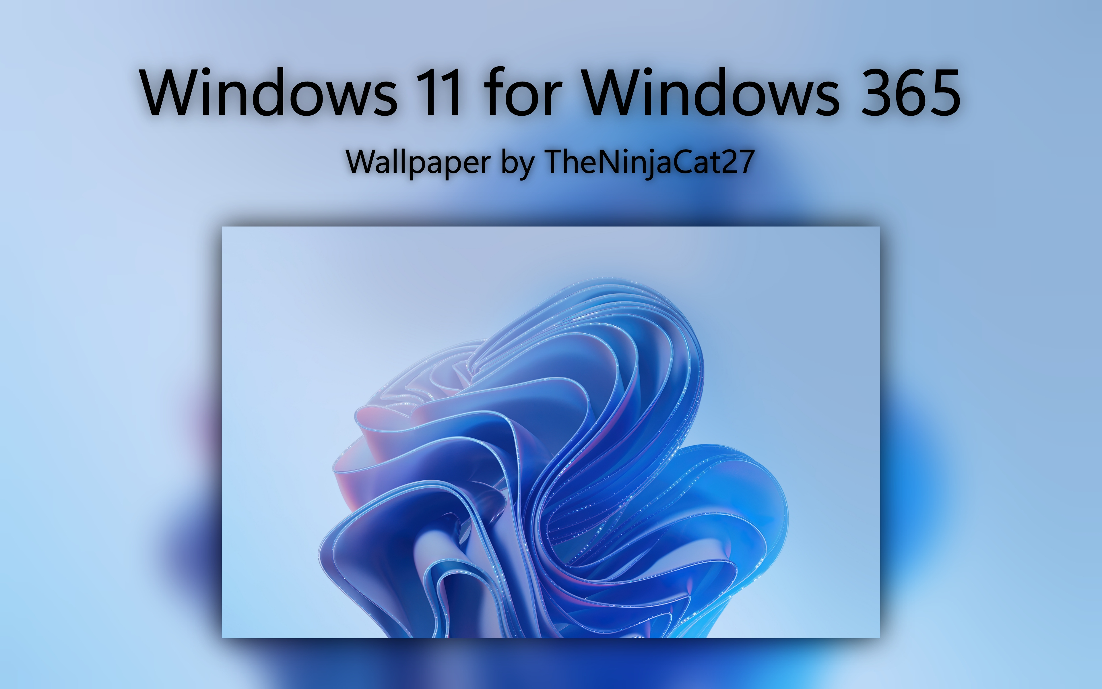 Windows 11 for Windows 365 Wallpaper by TheNinjaCat27 on DeviantArt
