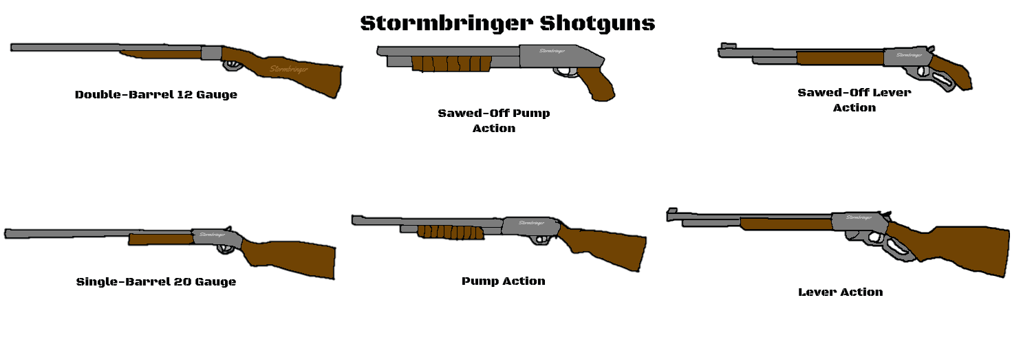 Stormbringer Shotguns by generalrusty78 on DeviantArt