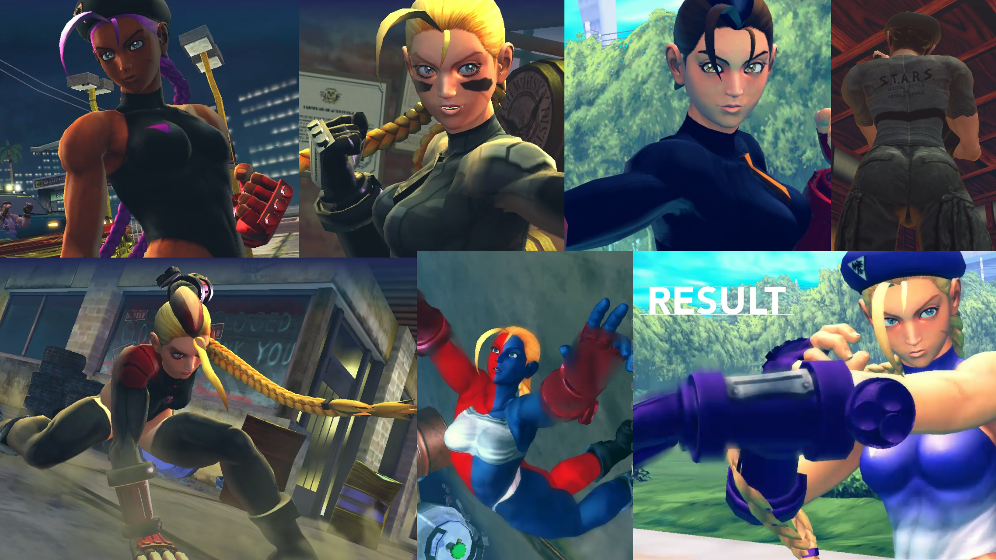 USF4 Cammy 2 in 1 Colors by TheLastGallant on DeviantArt
