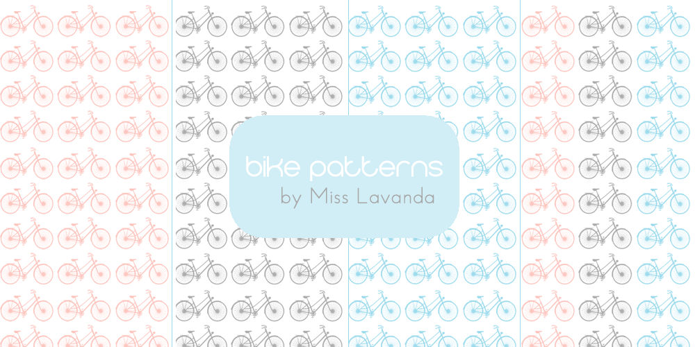 Bike Patterns for Photoshop and .png by MissLavanda on DeviantArt