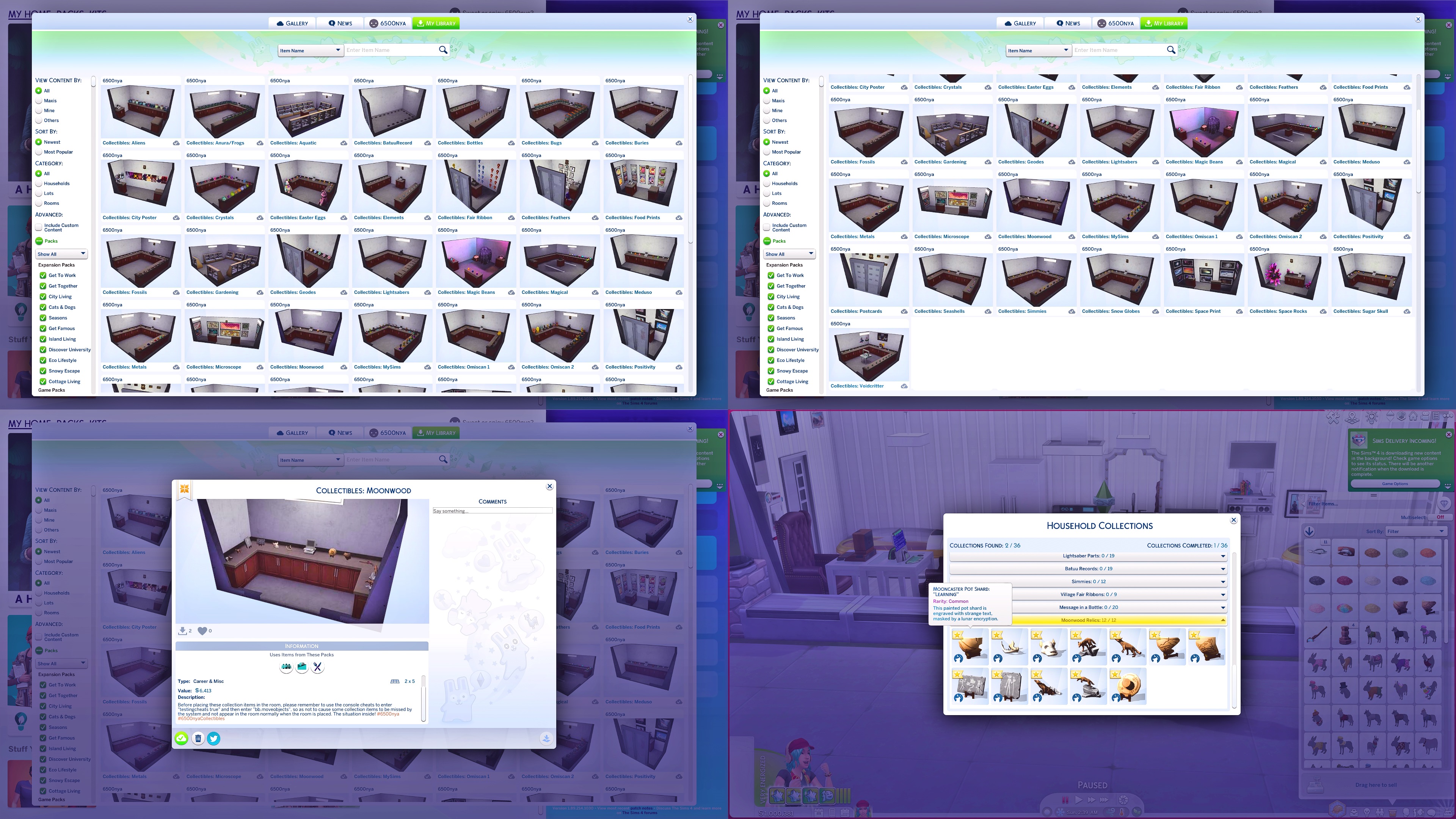 Sims 4 Collecting Items Collection Tray DL by 6500NYA on DeviantArt