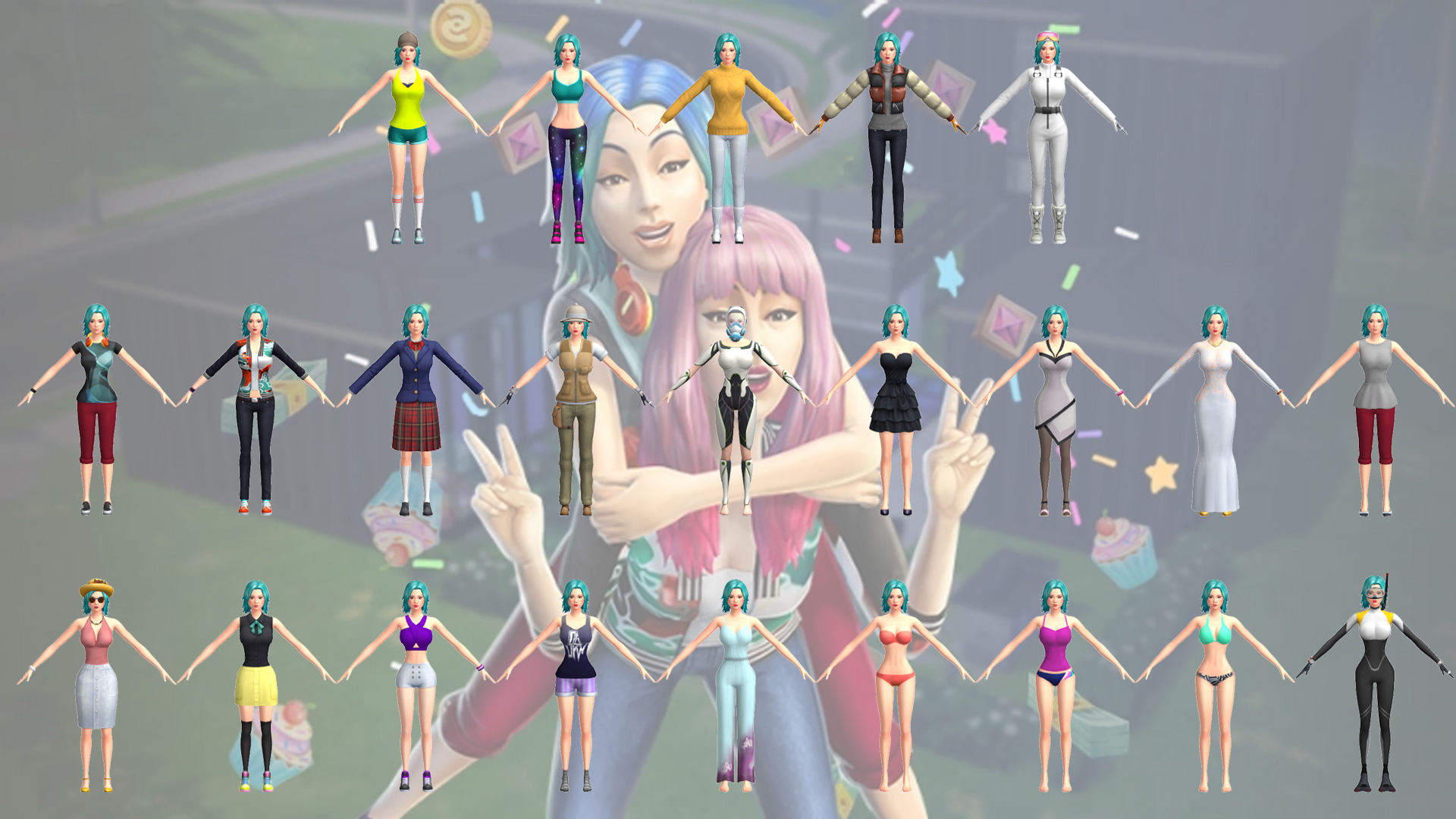 6500NYA's XPS Sims 4 Yuki Behr Pack by 6500NYA on DeviantArt