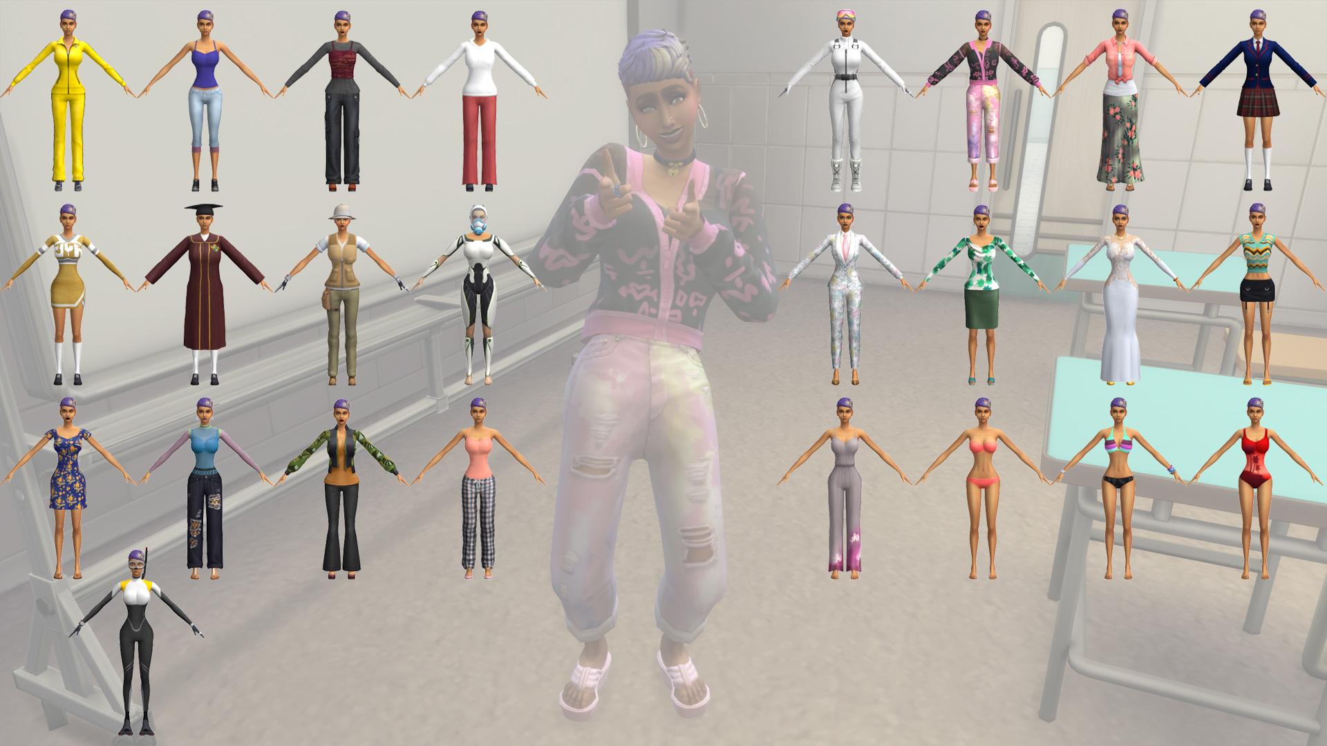 6500NYA's XPS Sims 4 Ash Harjo Pack by 6500NYA on DeviantArt