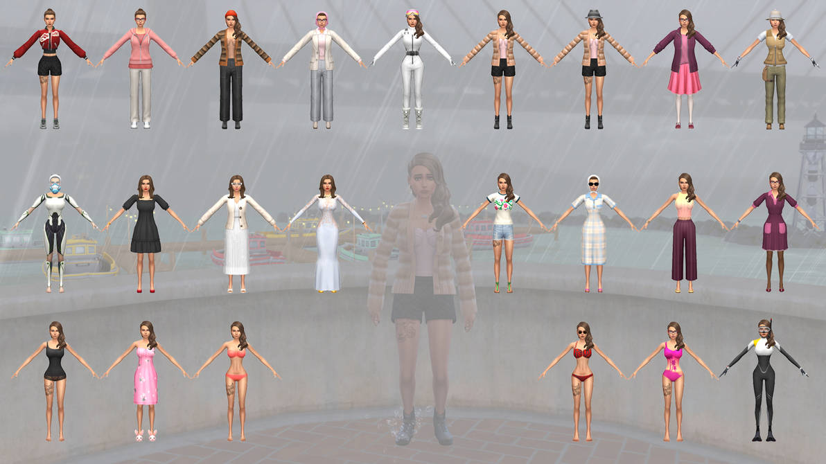 6500NYA's XPS Sims 4 Xochitl Luna Pack by 6500NYA on DeviantArt
