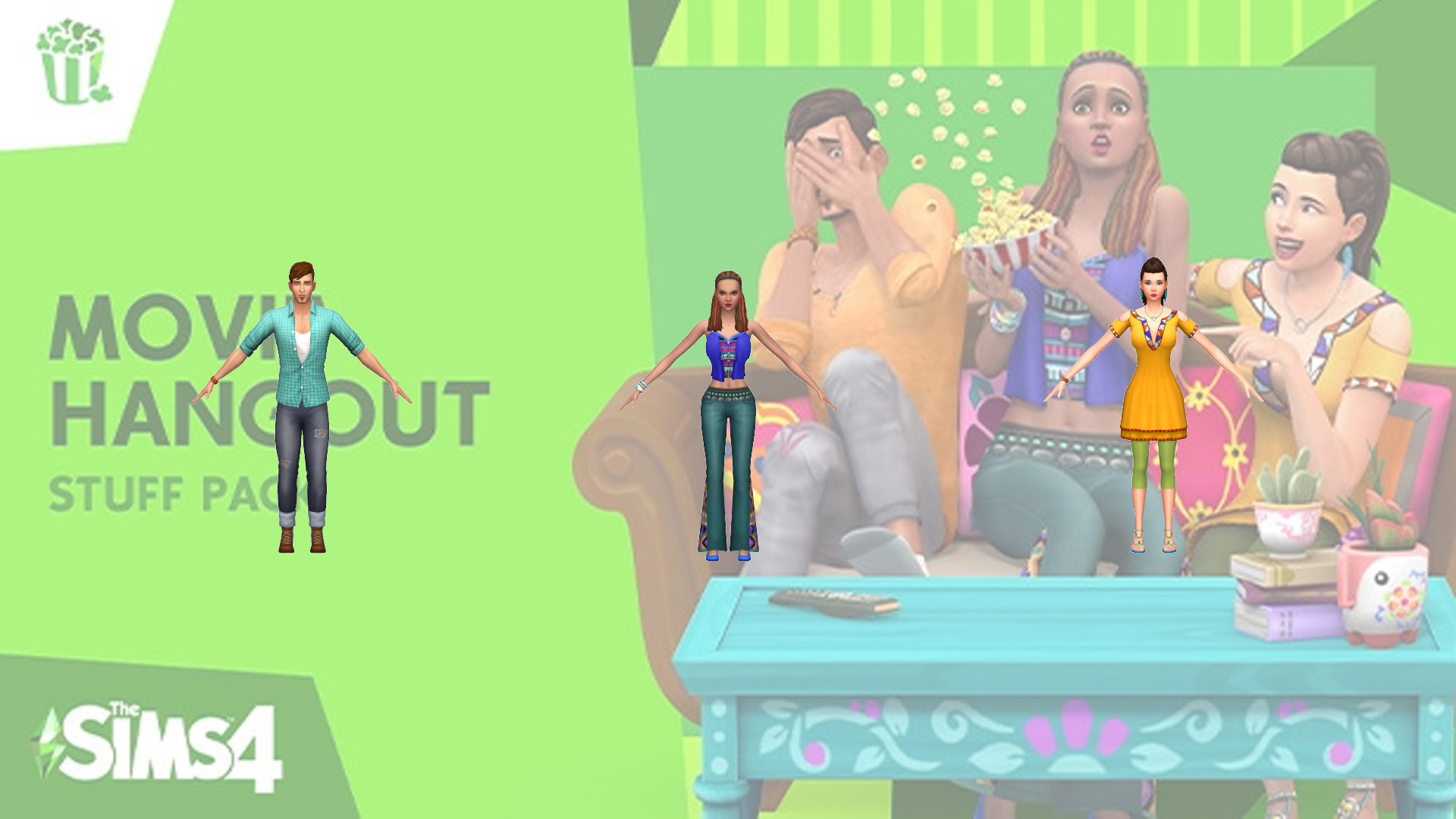 6500NYA's XPS Sims 4 Movie Hangout Stuffs Pack by 6500NYA on DeviantArt