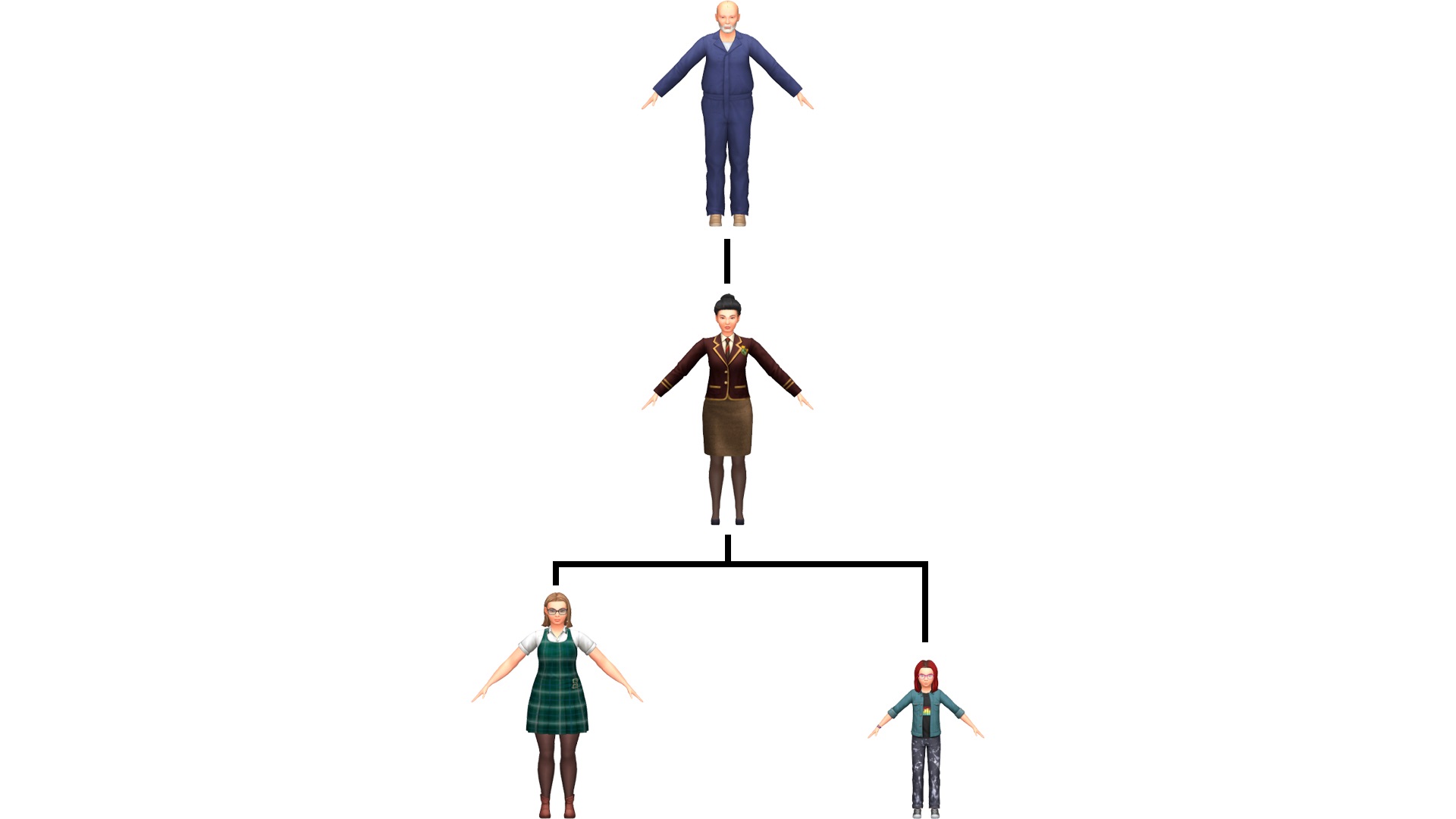 6500NYA's XPS Sims 4 Prescott family Pack by 6500NYA on DeviantArt