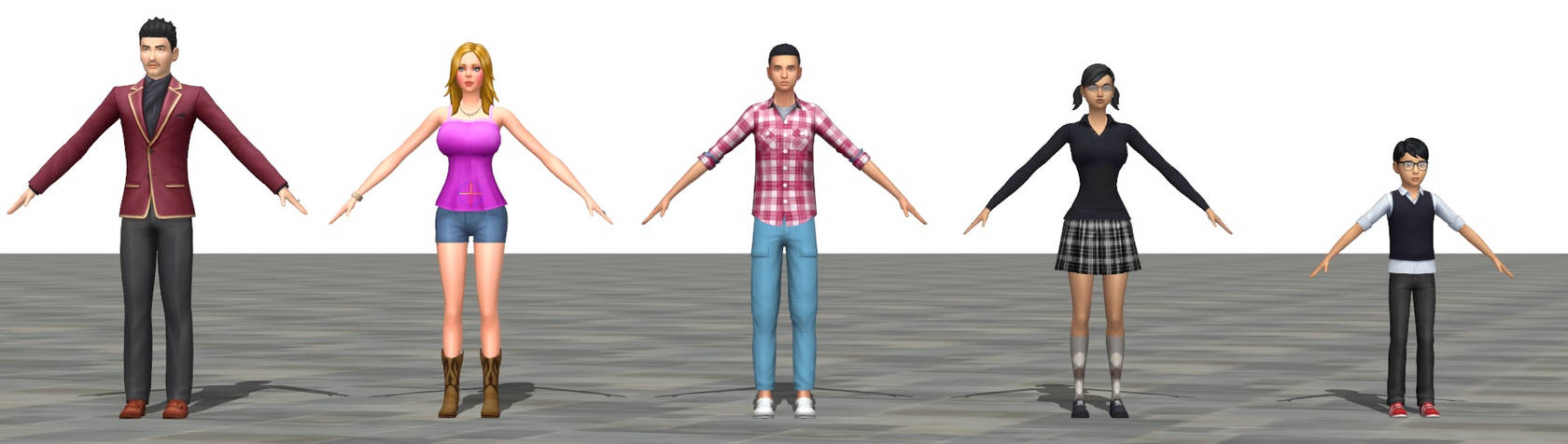 6500NYA's XPS Sims 4 Height changes by age groups by 6500NYA on DeviantArt