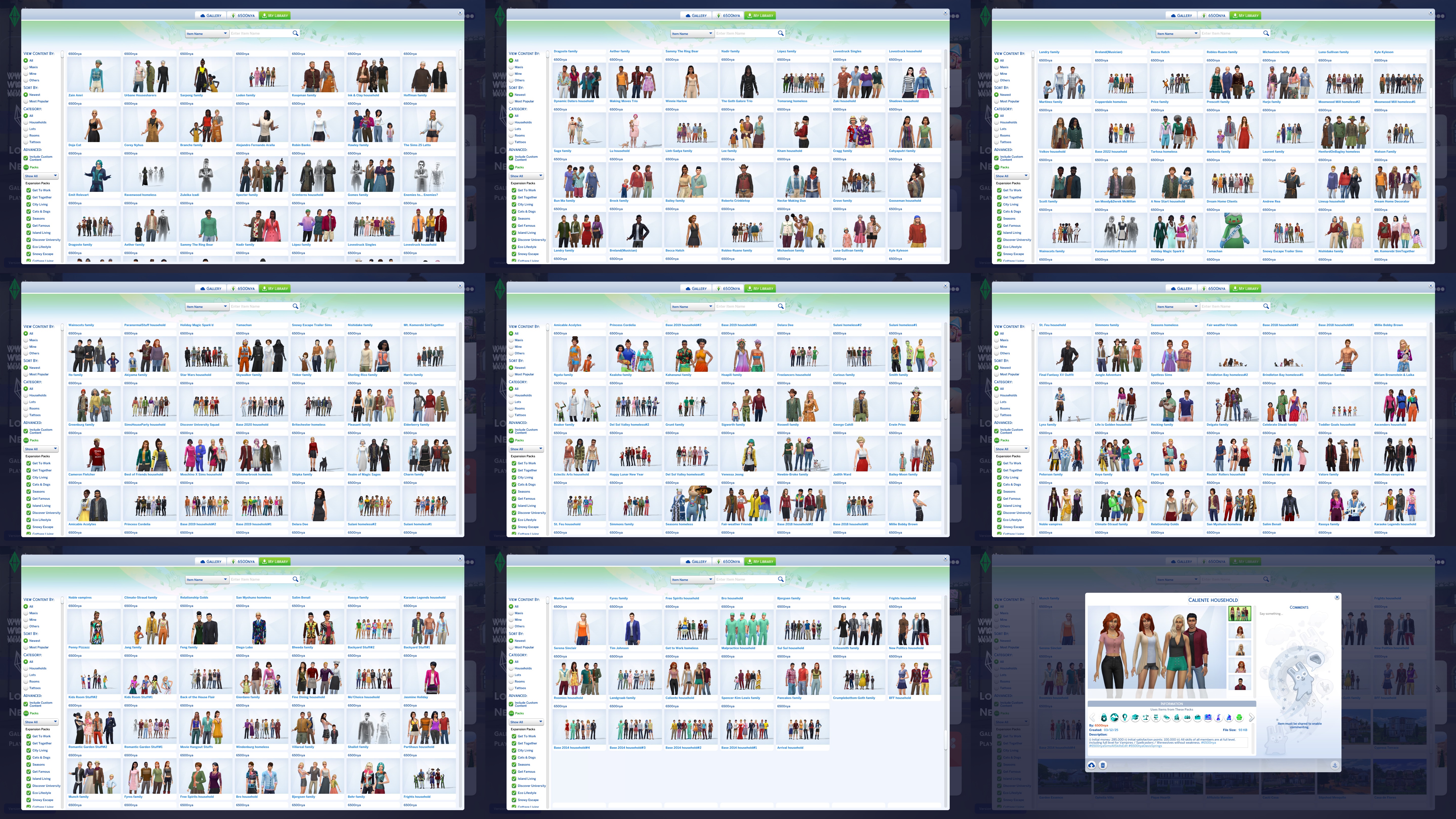 Sims 4 Perfect Initial Characters Tray Download by 6500NYA on DeviantArt