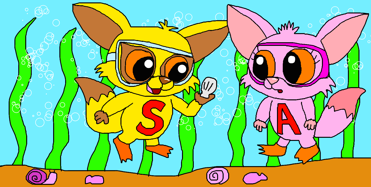Letter Critters: Seashell Search by ChasesCreations on DeviantArt