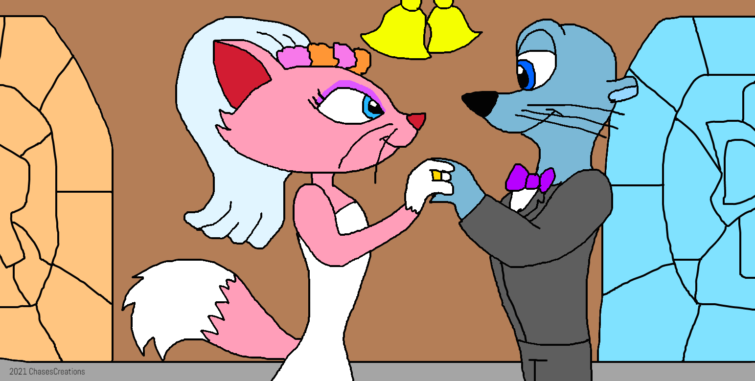 A Danger Ranger Wedding by ChasesCreations on DeviantArt