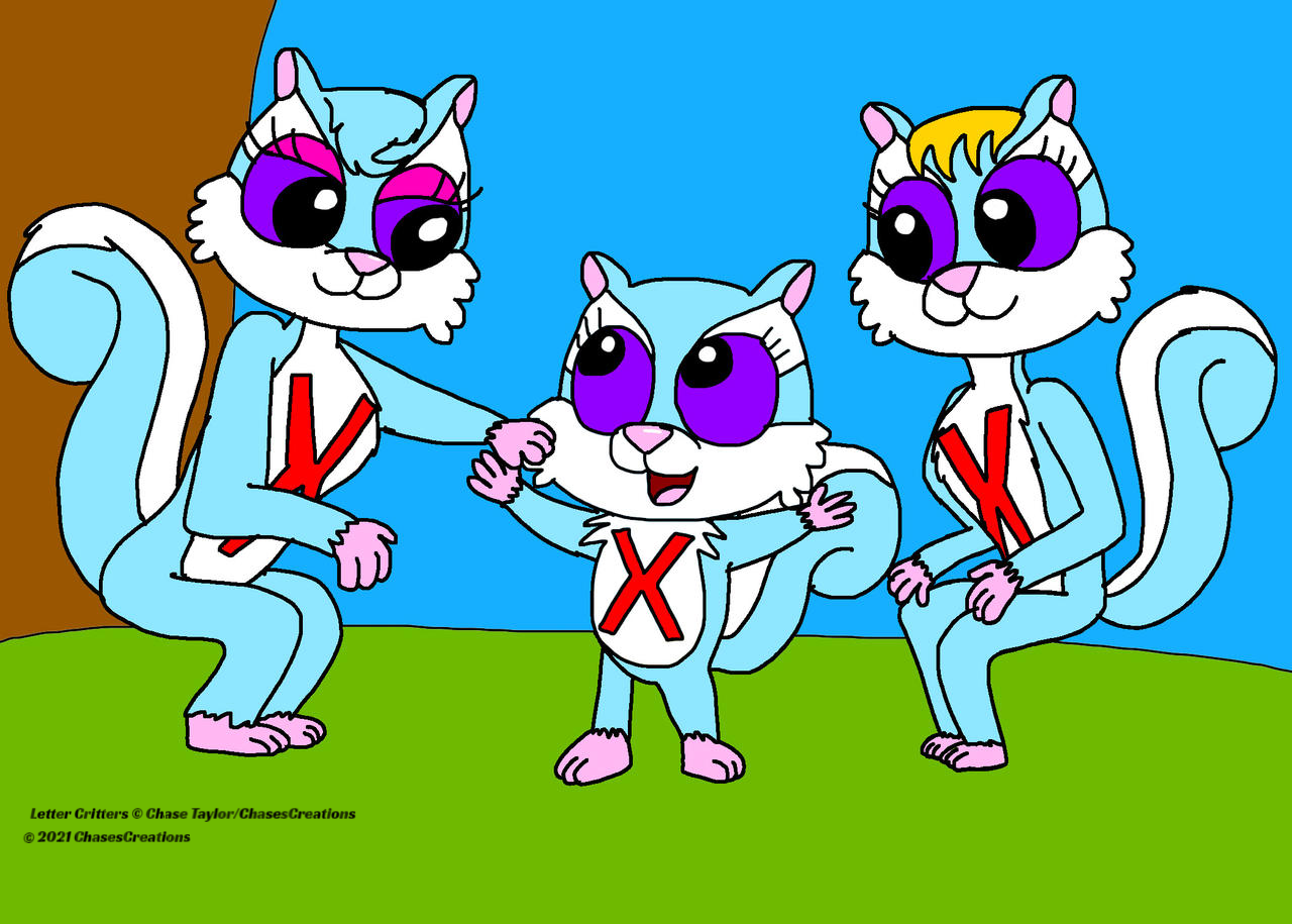 Letter Critters: X's Moms by ChasesCreations on DeviantArt