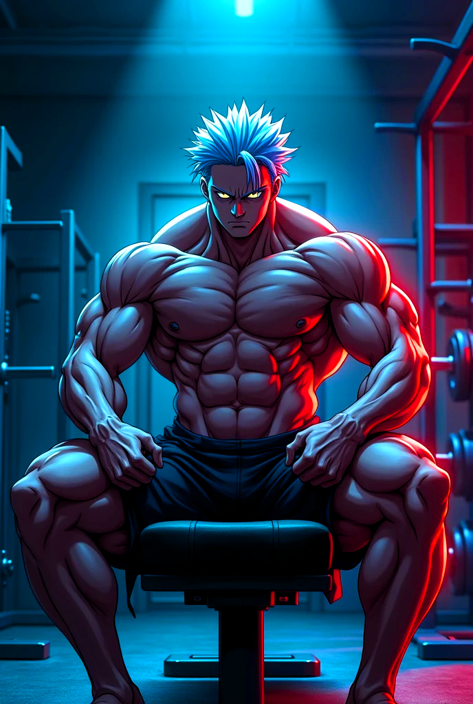 Muscular guy by AZRAQTEAM on DeviantArt