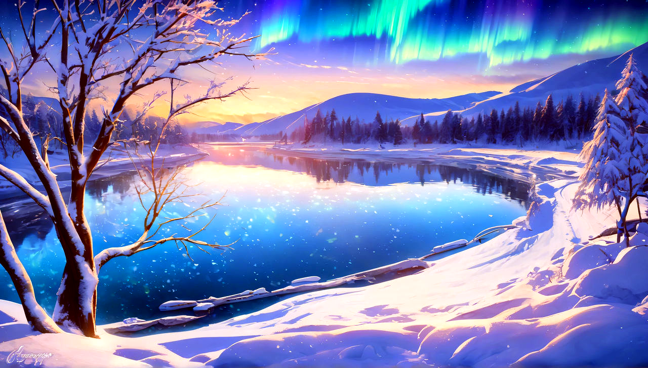 glacier lake by AZRAQTEAM on DeviantArt