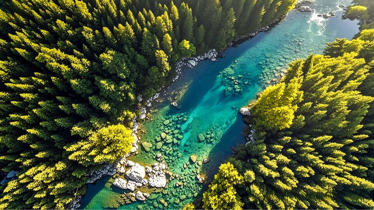 pine forest by AZRAQTEAM on DeviantArt