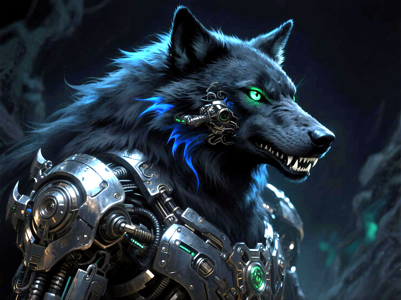 Dark wolf warrior by AZRAQTEAM on DeviantArt
