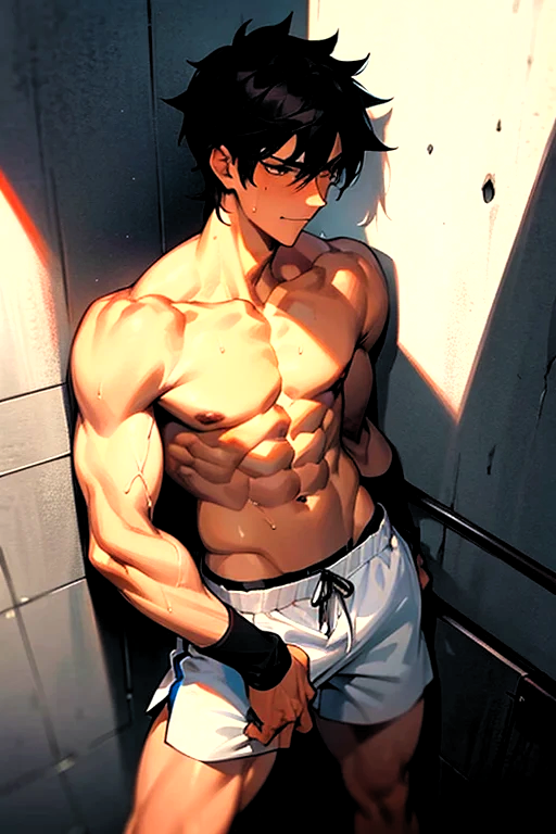 muscular boy by AZRAQTEAM on DeviantArt