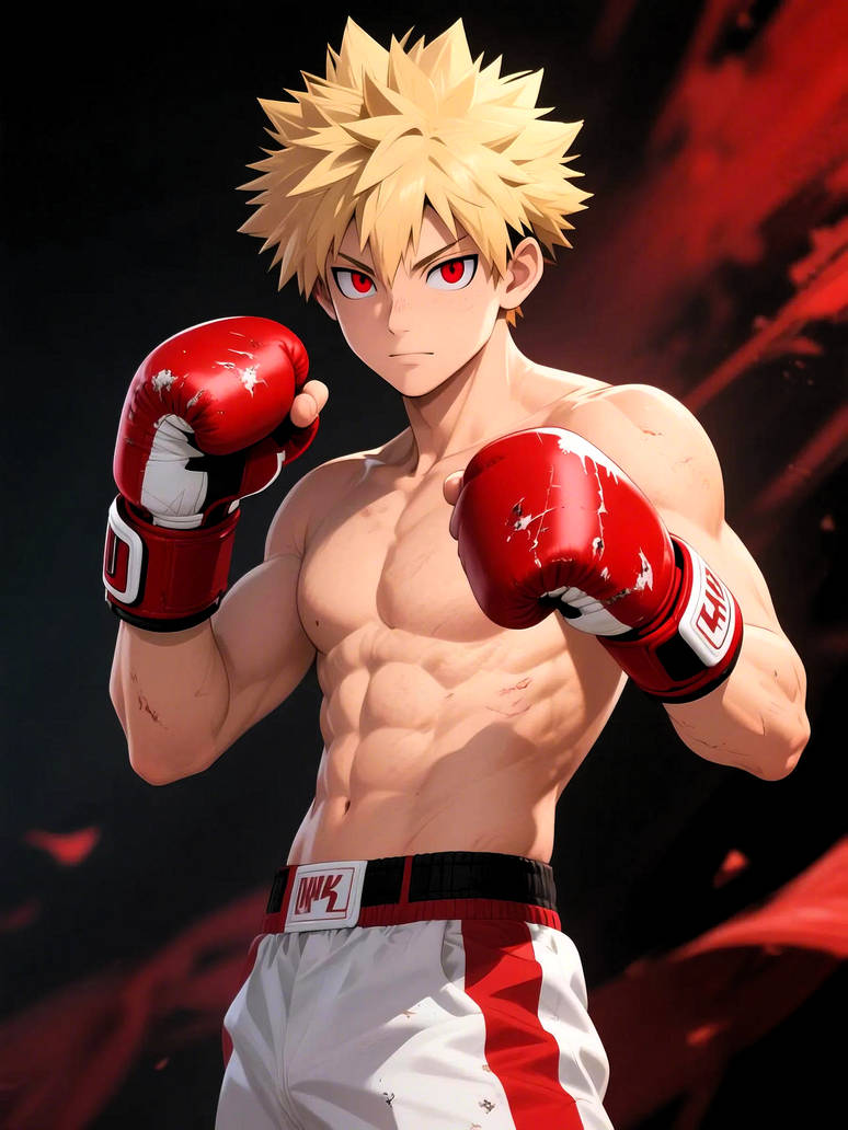 Bakugou ready to fight by AZRAQTEAM on DeviantArt
