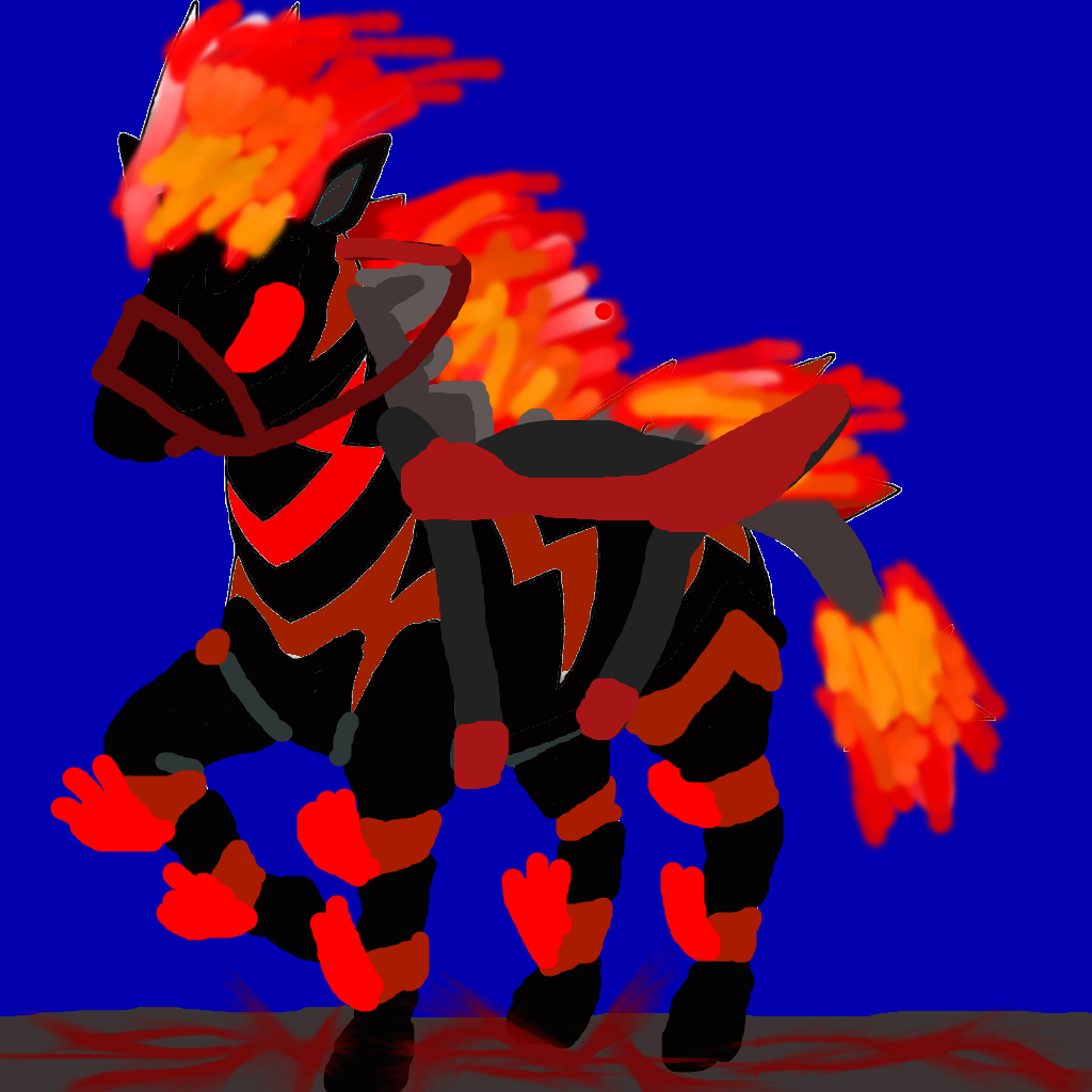 zebra demon by cybertech02 on DeviantArt