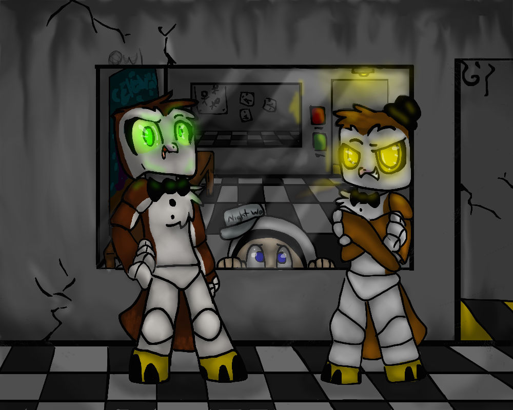 FNAF Owls by Tacotron2000 on DeviantArt