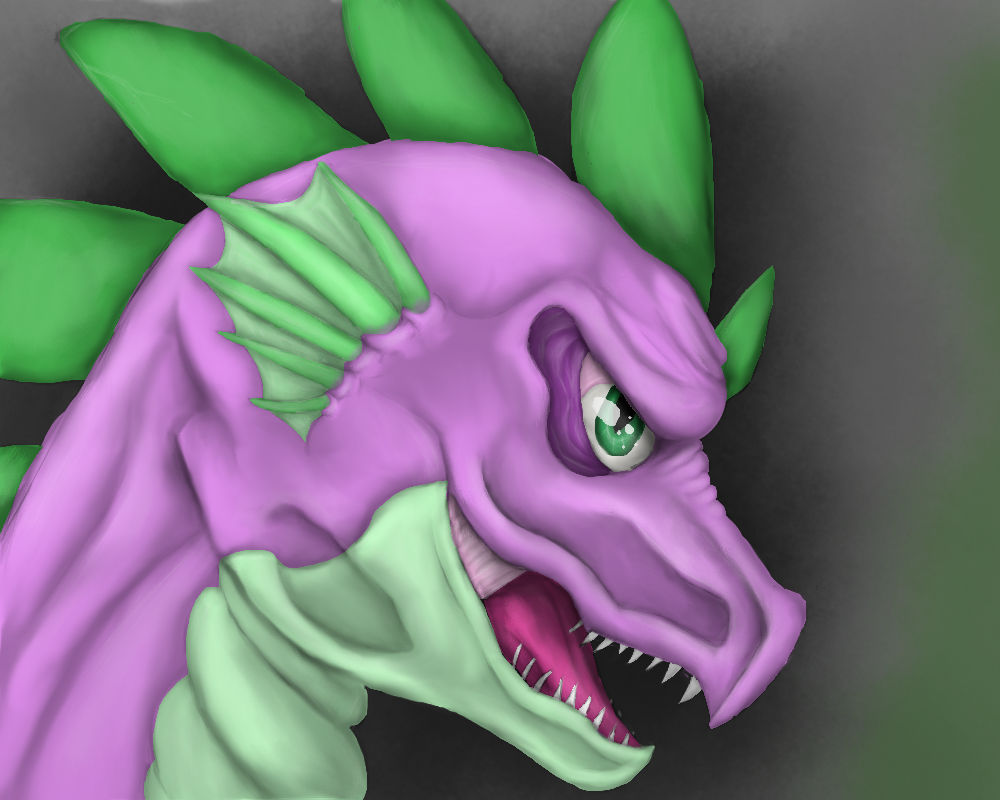 Spike the *cough* Baby Dragon by Tacotron2000 on DeviantArt
