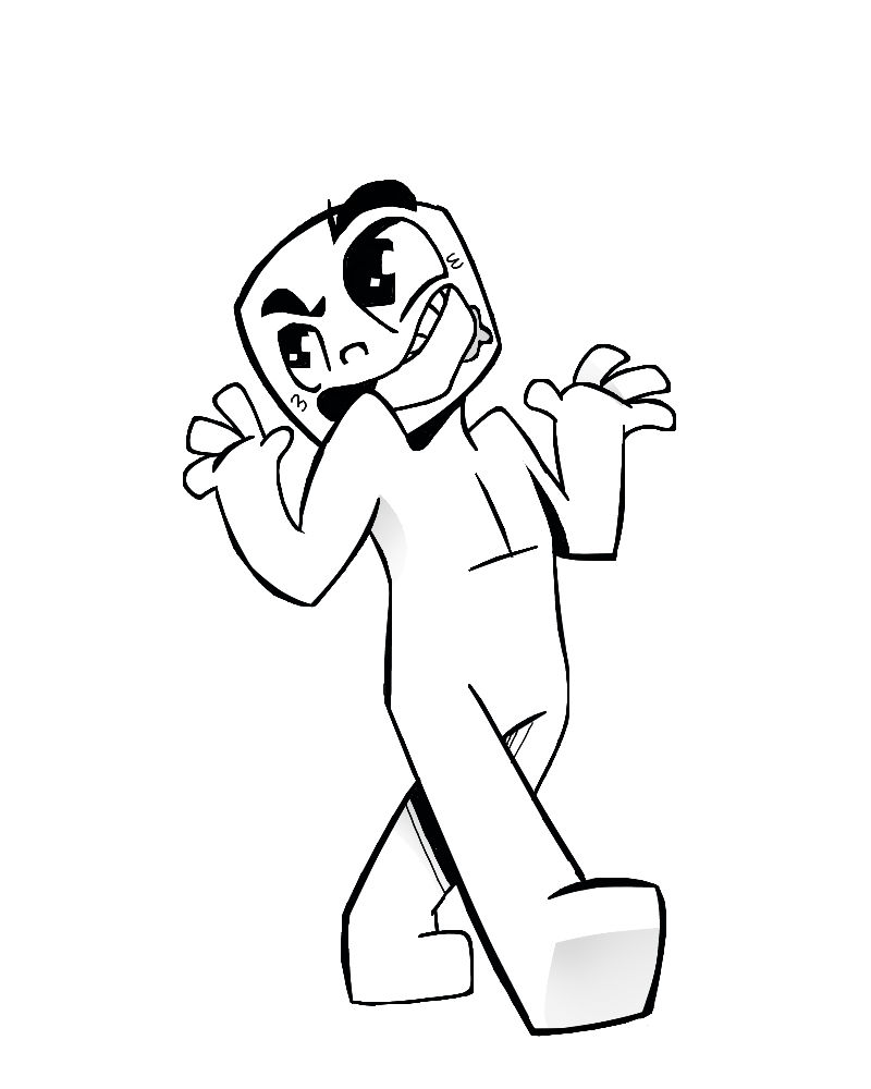 Minecraft Sketch by Tacotron2000 on DeviantArt