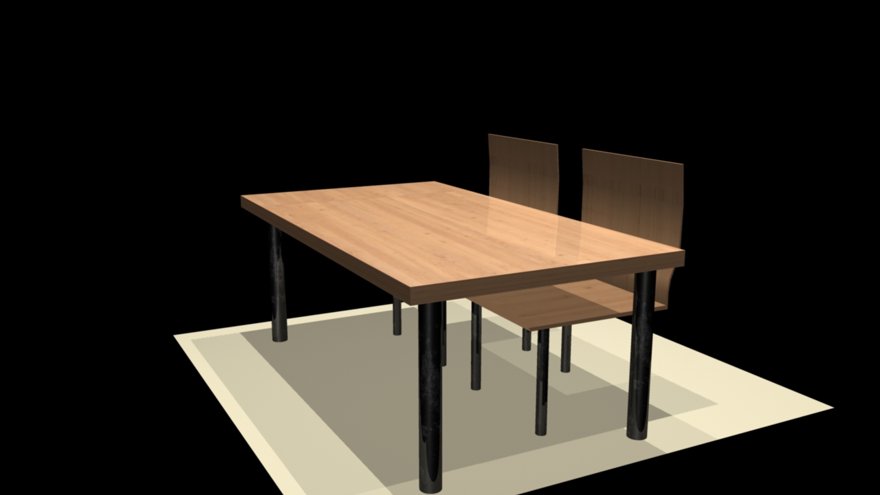 Chairs and table for Maya 3d by lordesign on DeviantArt