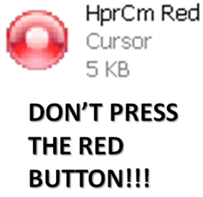 The Infamous Red Button by BSmonster on DeviantArt