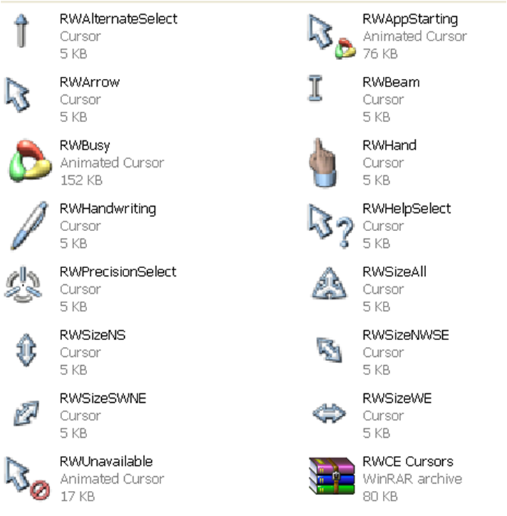 RealWorld cursr editor cursors by BSmonster on DeviantArt