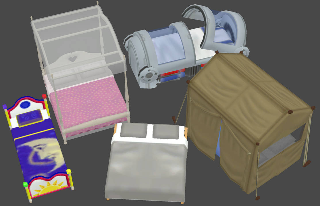 [XPS] Bustin Out Beds by TrashBoiAlex on DeviantArt