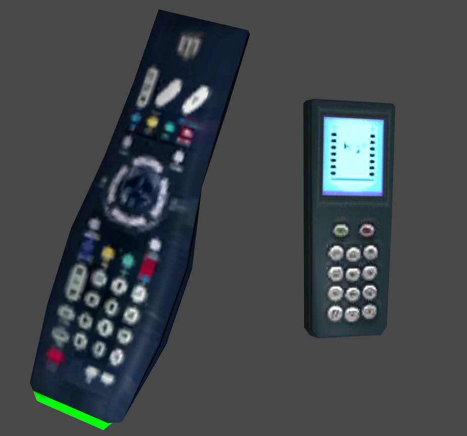 [XPS] Remote And Cell Phone by TrashBoiAlex on DeviantArt