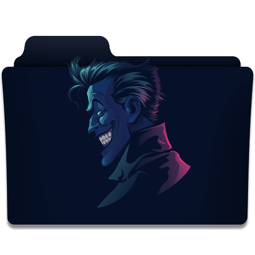 Joker Folder Icon by akila550 on DeviantArt