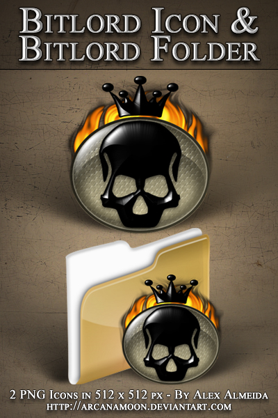 Bitlord Icon and Folder by arcanamoon on DeviantArt