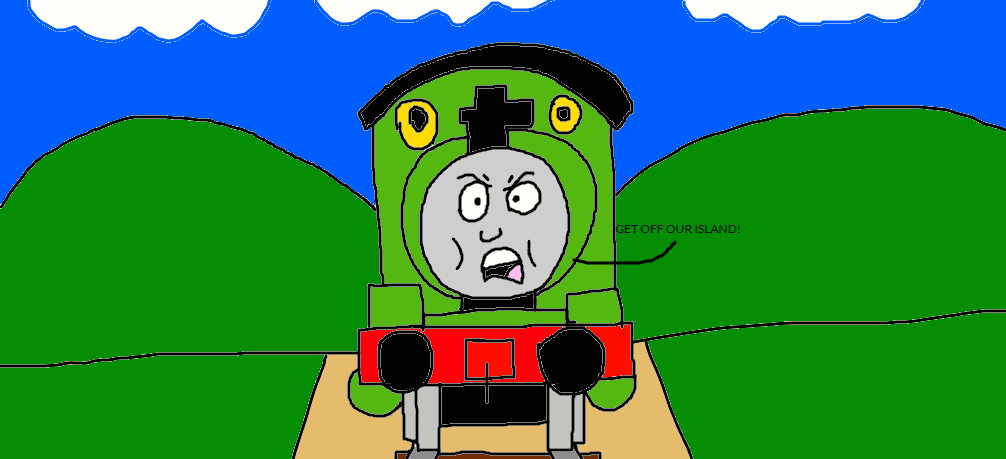 GET OFF OUR ISLAND! by Drewthetoonfan2005 on DeviantArt