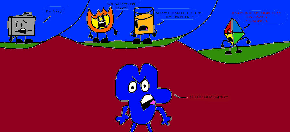 Sorry doesn't cut it this time, Printer! (colored) by ...