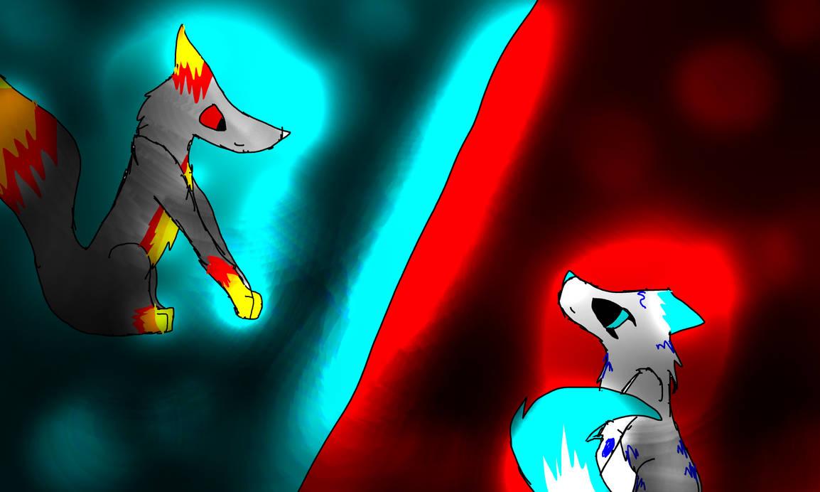 foxfost and firepelt together by foxfrost3 on DeviantArt